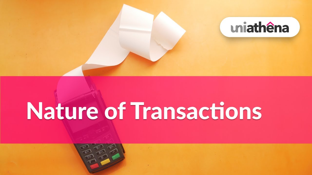 The Nature of Business Transactions | Basics of Business - YouTube