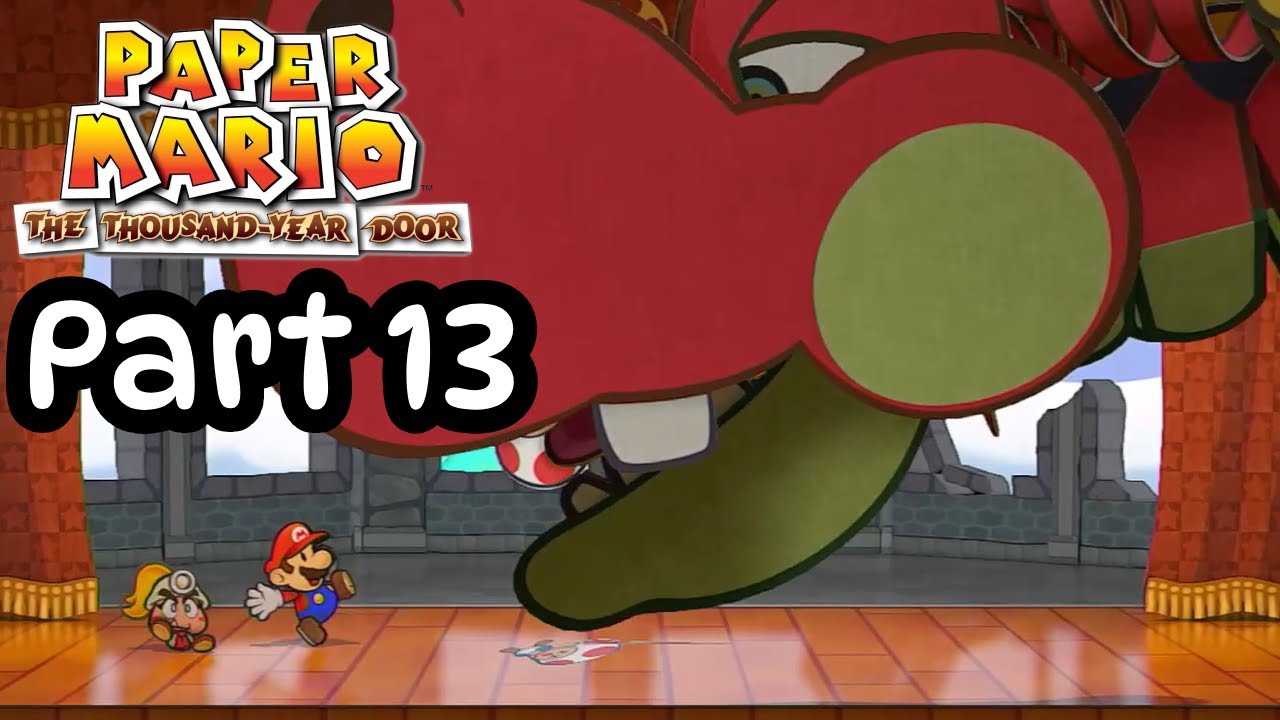 Paper Mario Dyslexia: The Death of Toad (TTYD Part 13) - YouTube