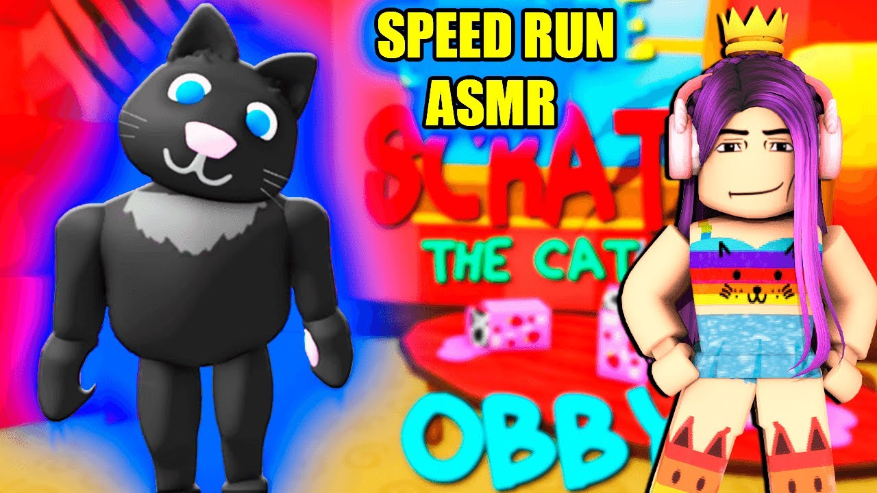 SPEED RUN - SPEED RUN SCAPE SCRATCH THE CAT OBBY 🐈‍⬛Roblox - YouTube