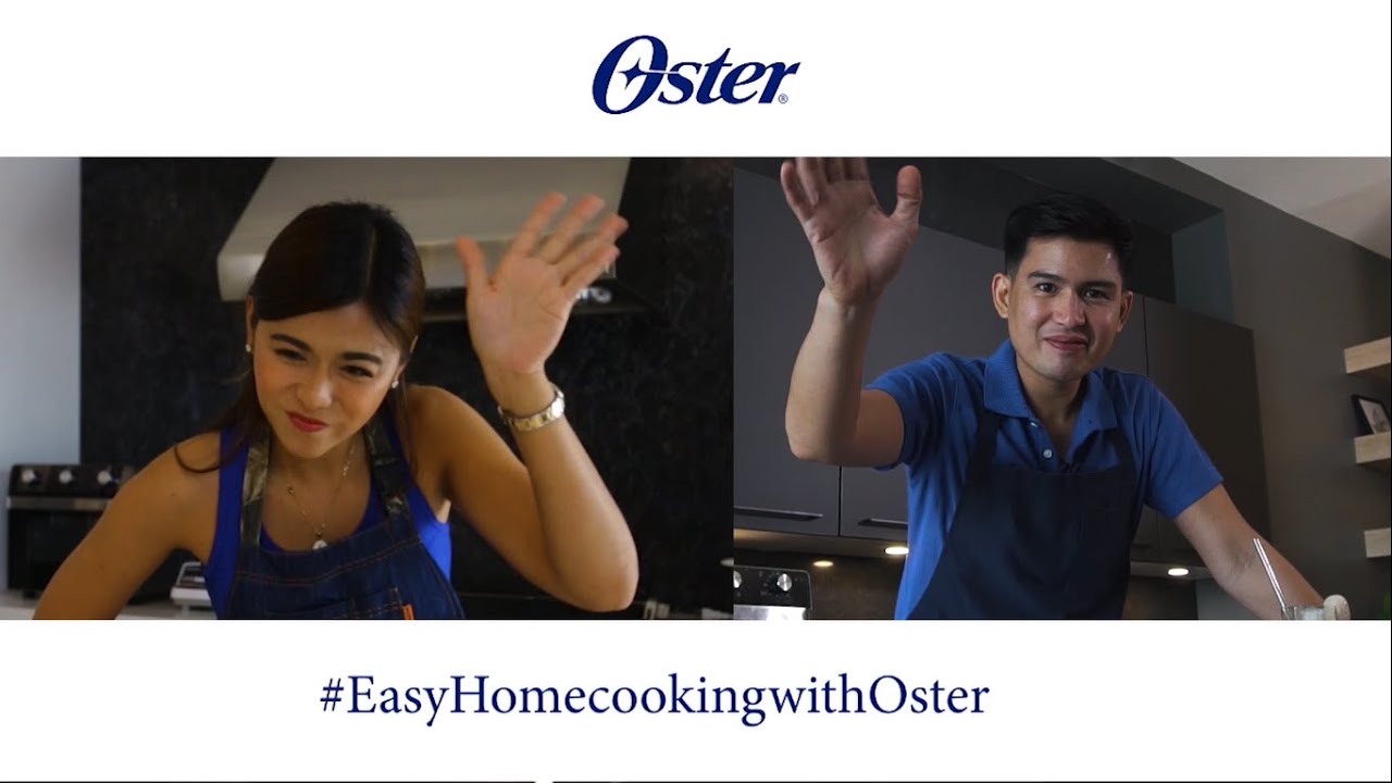 Oster Kitchen Conversations with Chef Jeremy Favia and Arianne Bautista ...