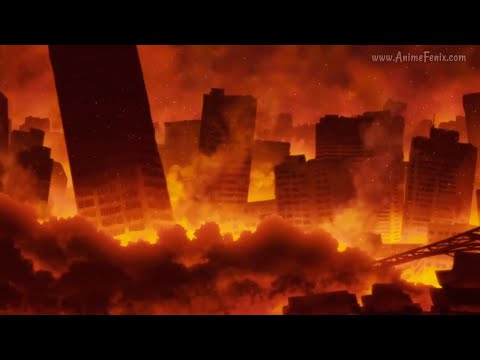 Nihon Chinbotsu 2020 Anime earthquake/terremoto