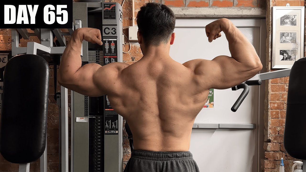 Natural Lean Bulk Day 65 - Pull (2) - YouTube