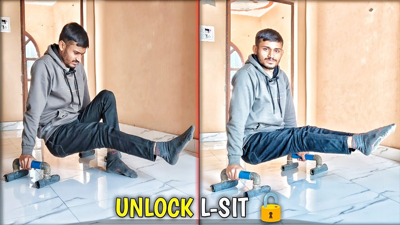 Unlock your First L-SIT 🔓 how to learn l sit ! - YouTube