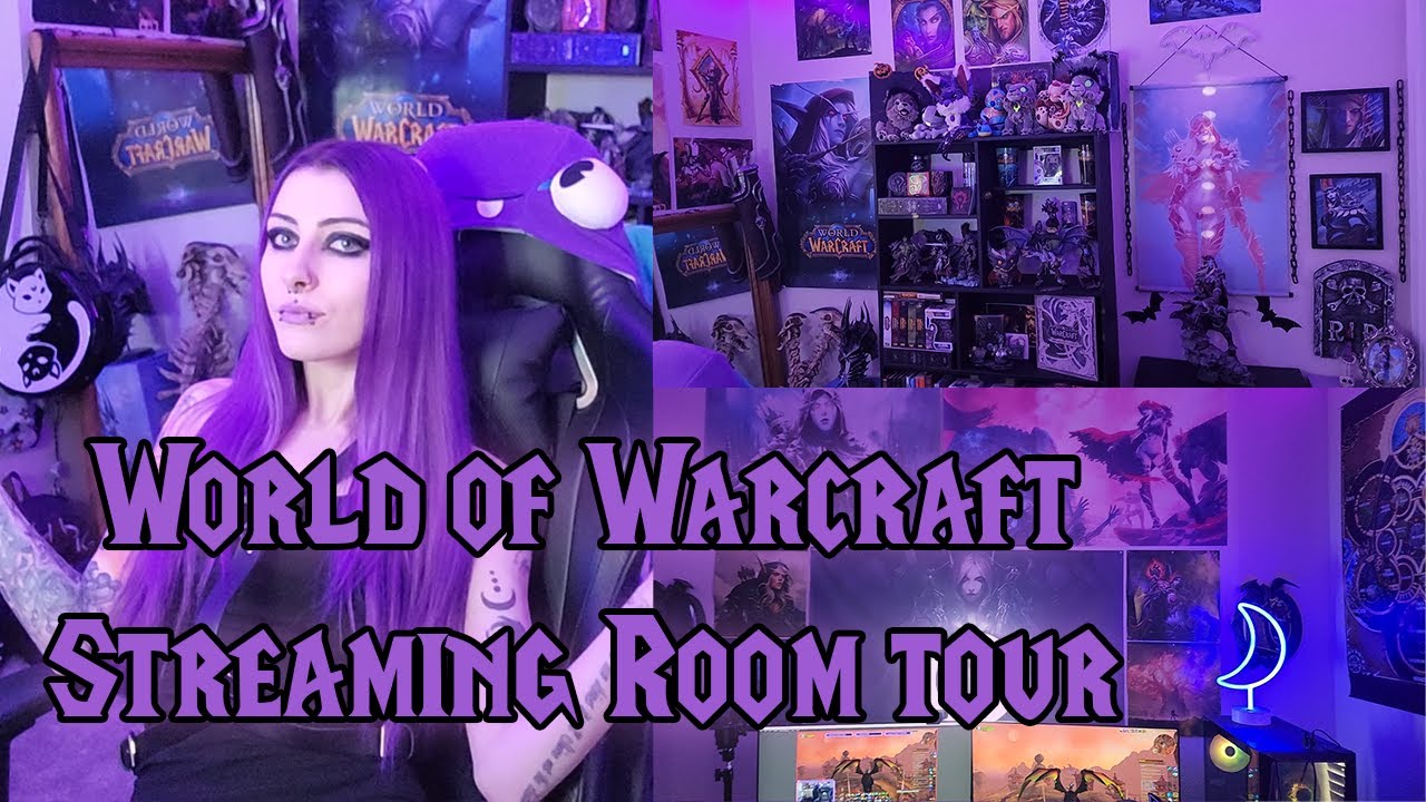 Life Update and World of Warcraft Streaming Room Tour - YouTube