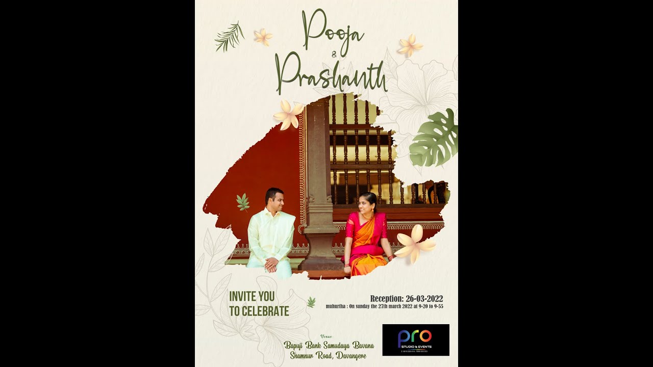 Pooja Weds Prashanth - YouTube