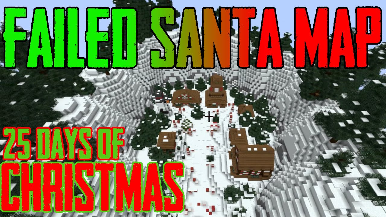 6 Days of Christmas | Failed Santa Adventure Map | Minecraft Christmas ...