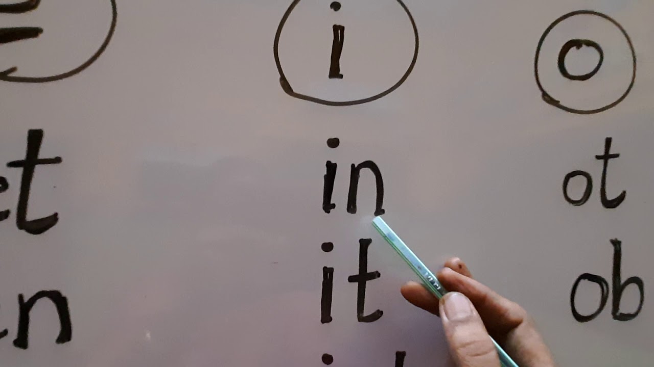 Two letter words-phonics sounds for kids/cbse/icse/nursery pre school ...