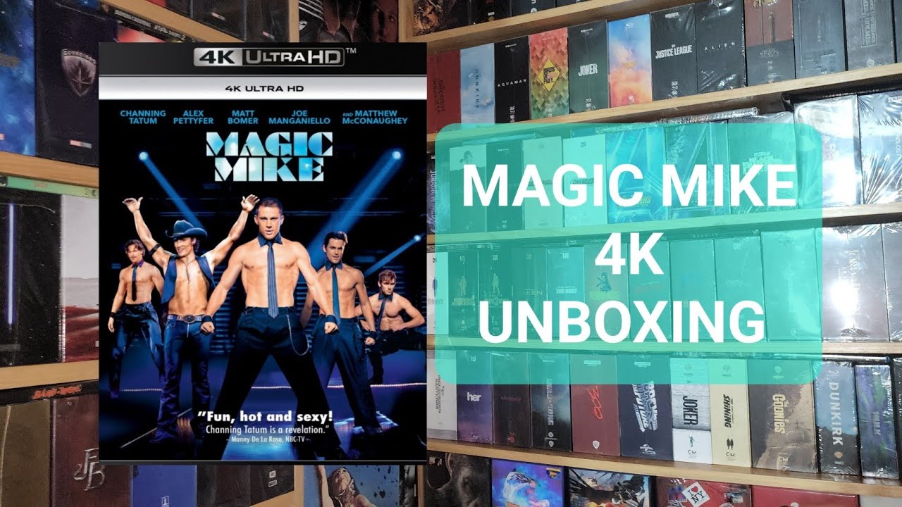 MAGIC MIKE 4K ULTRA HD UNBOXING + MENU - YouTube