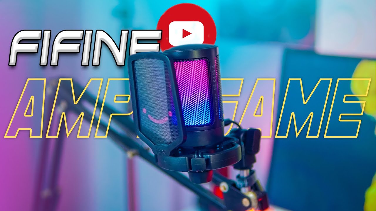 Fifine Ampligame A6 -- The Ultimate Budget RGB Microphone | Best ...