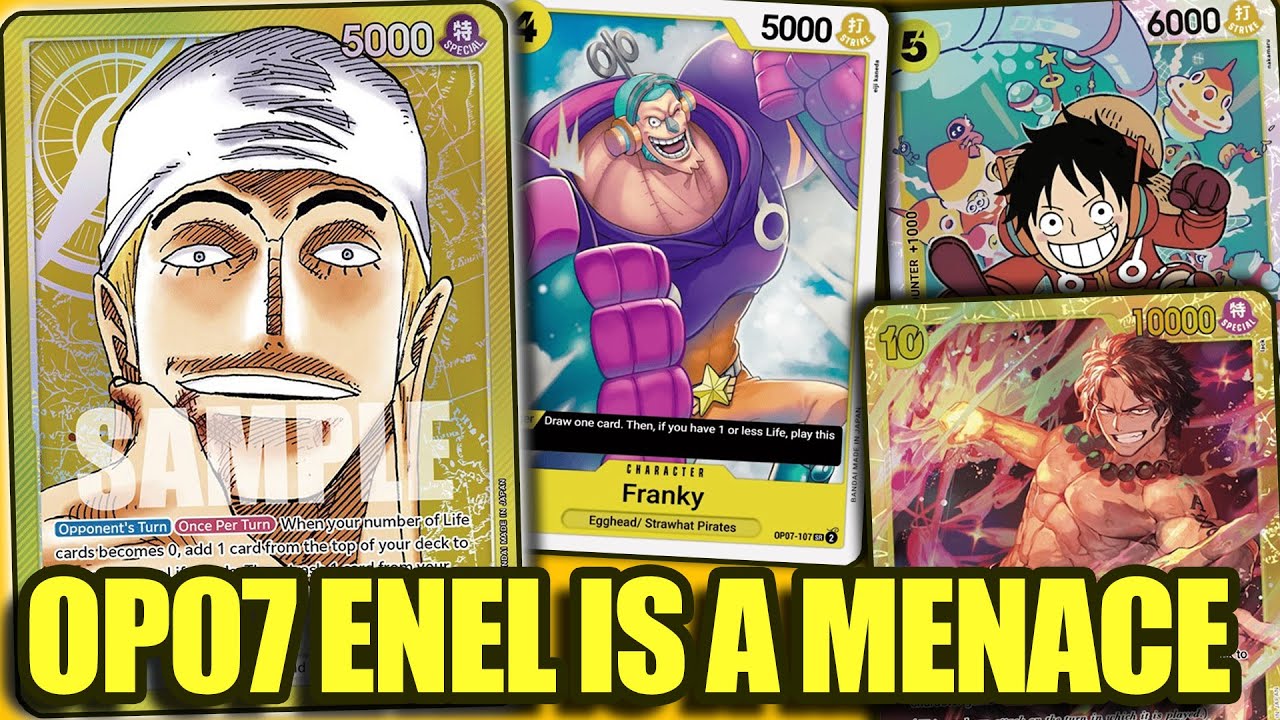 OP07 ENEL IS HIM! | OPTCG Enel Decklist & Gameplay - YouTube