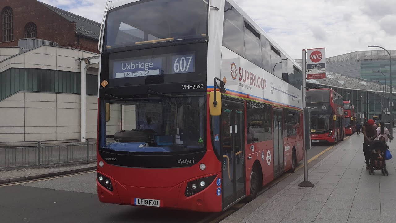 Soon To Be SL8 - Metroline - EvoSeti - VMH2593 - LF19FXU - on Route 607 ...