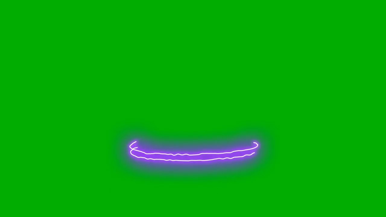 Purple Neon Green Screen - YouTube