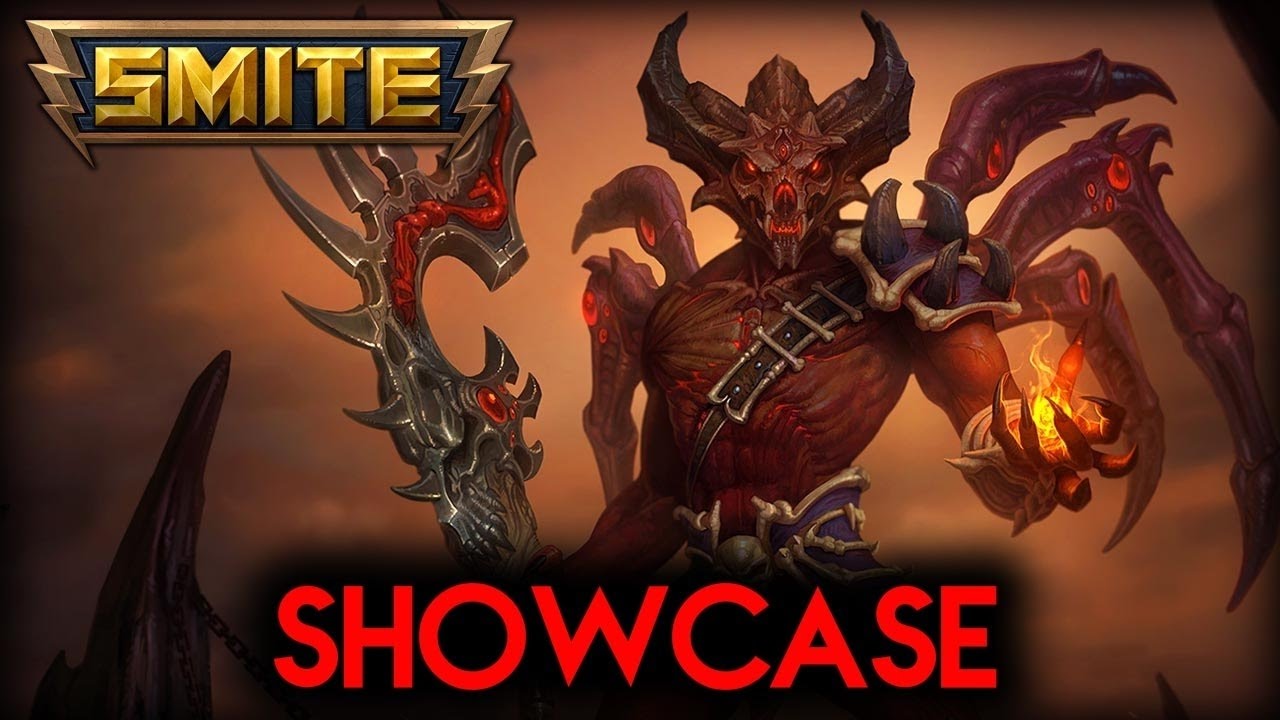Smite Demonic anubis skin - YouTube