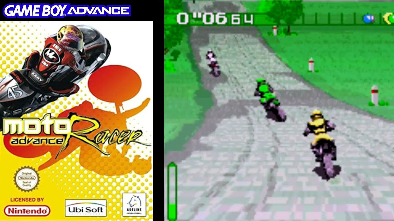 Moto Racer Advance ... (GBA) Gameplay - YouTube