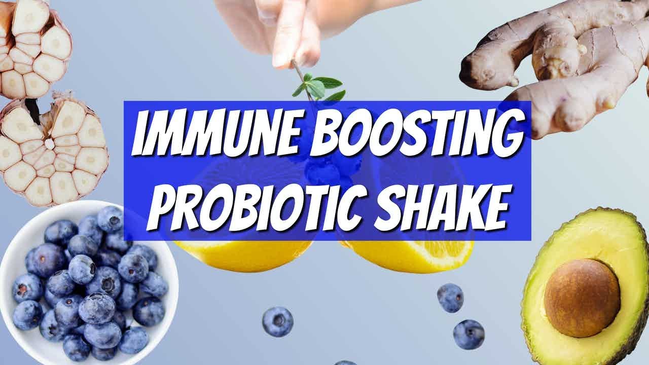 Immune Boosting Probiotic Shake - YouTube