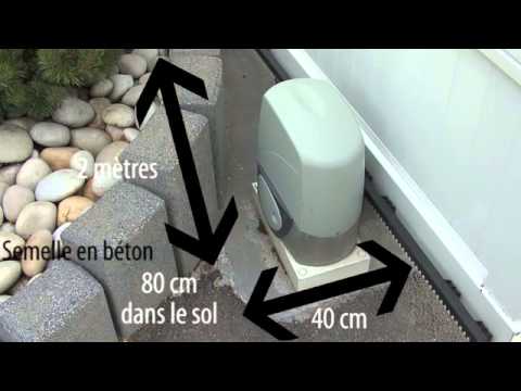 Portail autoportant aluminium MERCIER-DAVID