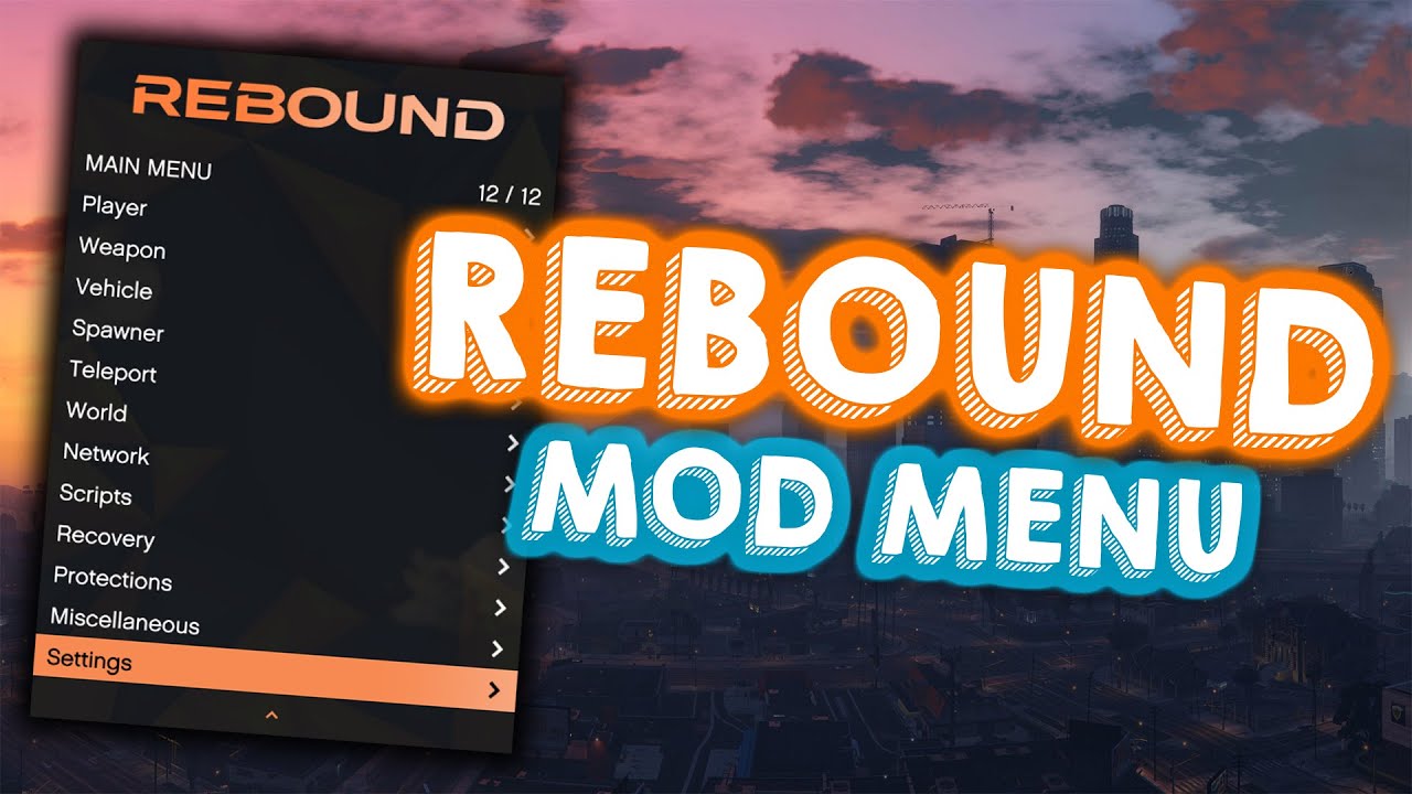 Rebound VIP Menu - GTA 5 Online Mod Menu (Paid) TROLLING/MONEY RECOVERY ...