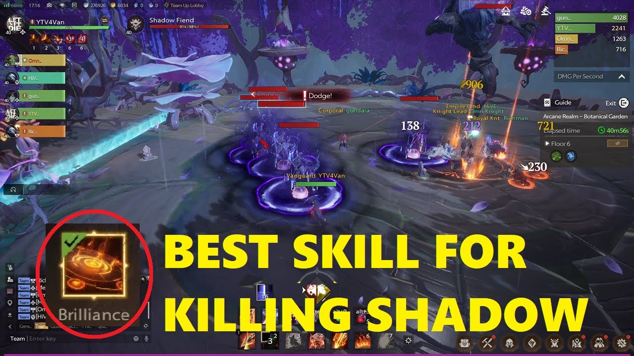 How to Kill Shadow Fiend + Floor 6 Gameplay | Tarisland - YouTube