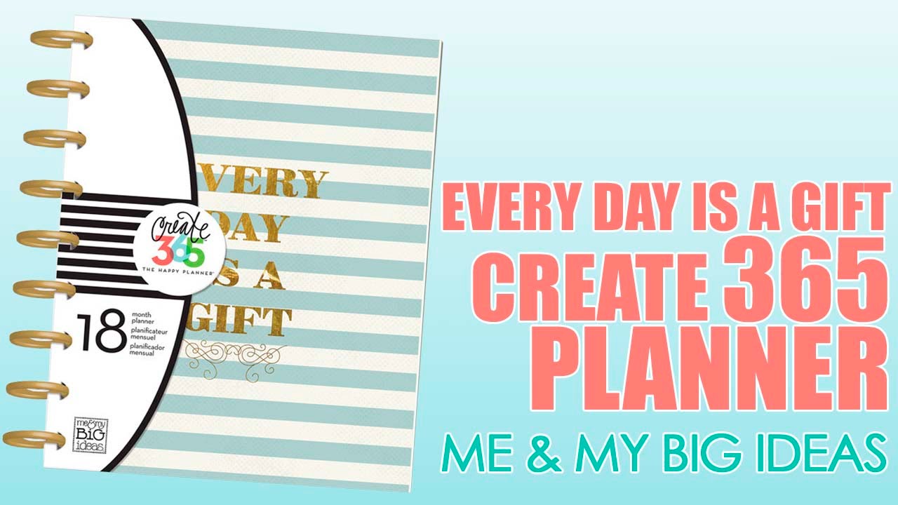 Gift Create 365 Planner - YouTube