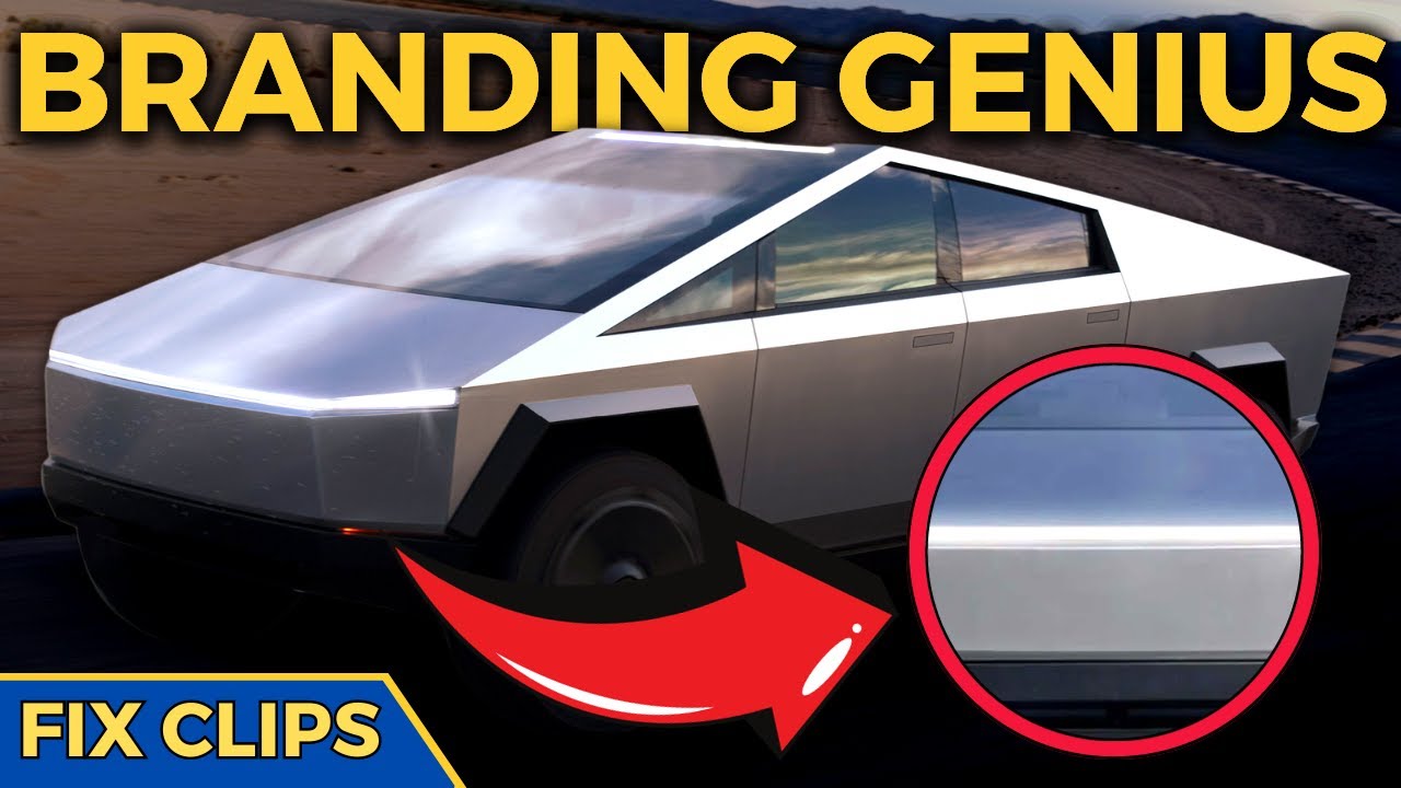 Ever Wondered Why The Cybertruck Has No Logo? - YouTube