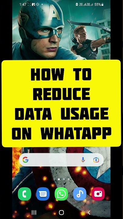How to Reduce Data Usage on Whatsapp | Whatsapp pe data usage kaise kam kare?? #shorts # ...