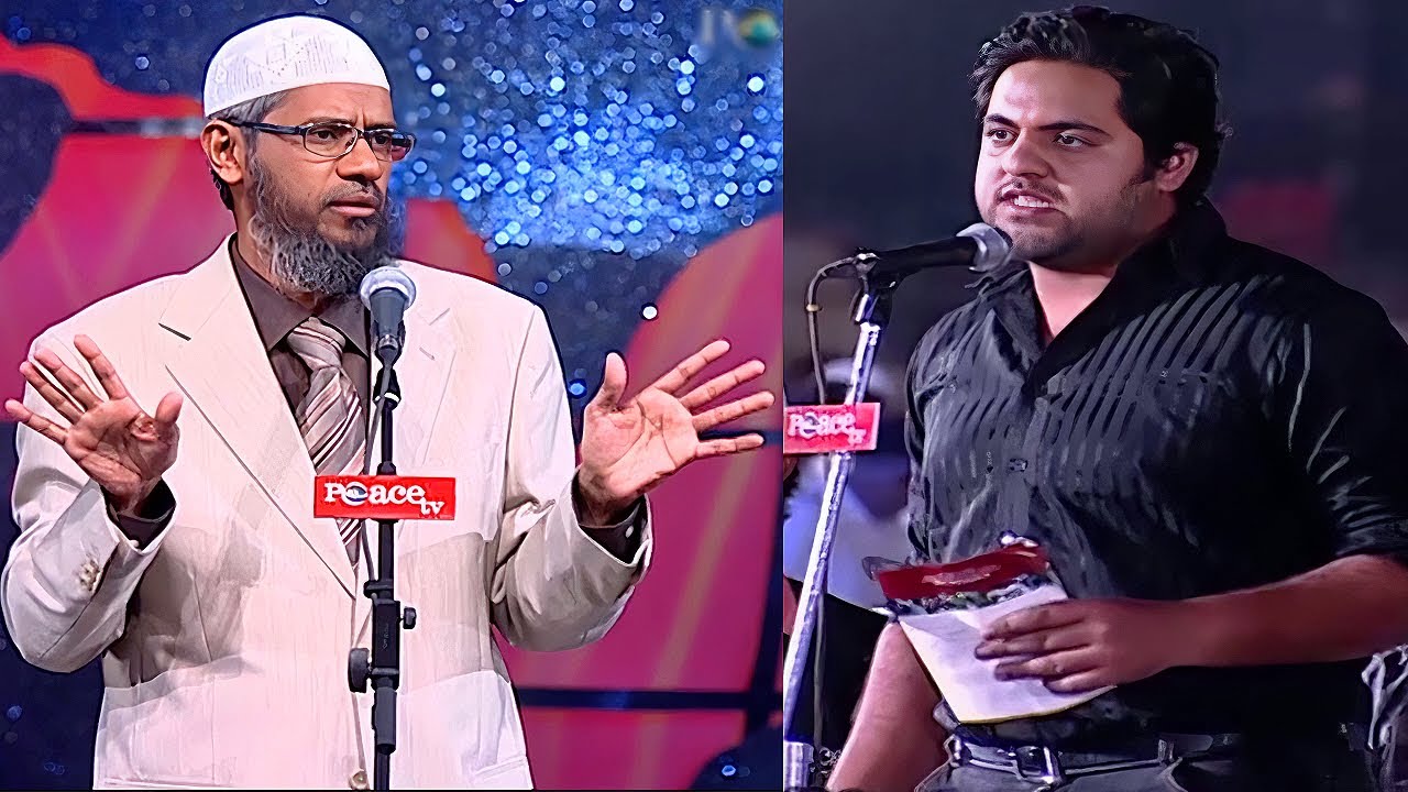 why Charles darwin theory of evolution contradict with islam dr zakir naik answer this question ...