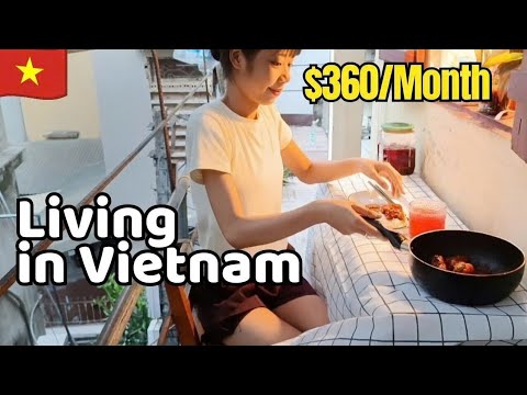 $360/Month: How a Vietnamese Woman Living Alone in Hanoi 🇻🇳
