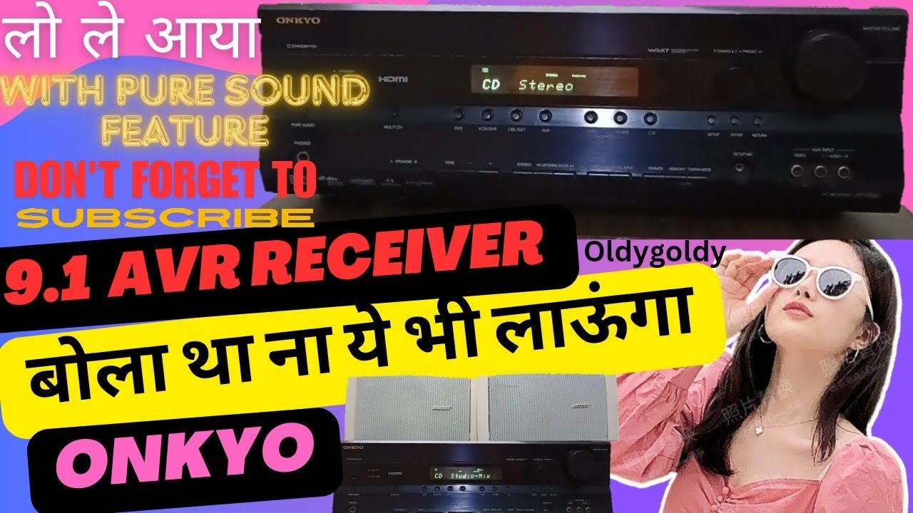 SOLD OUT Onkyo HT-R550 7.1 channel HDMI Home Theater Surround Receiver ...