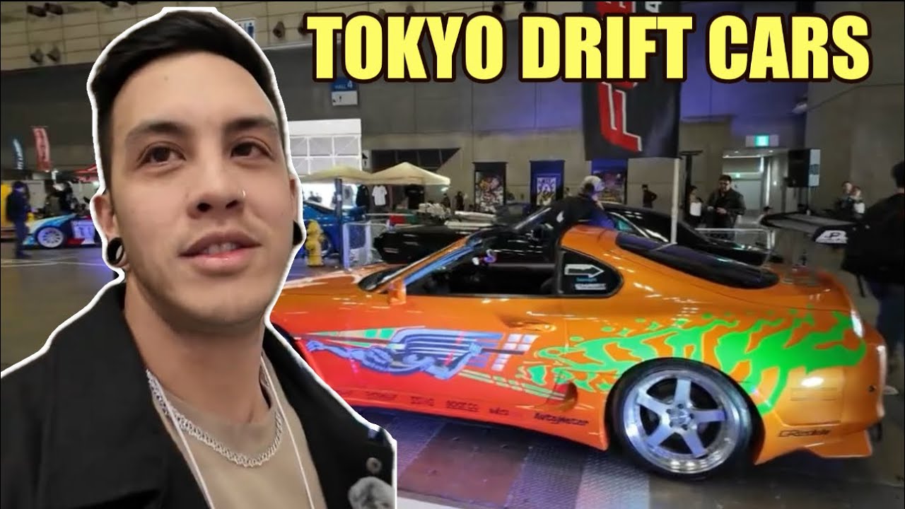 Tokyo Comic Con 2024 Car Display - Official Tokyo Drift Cars! - YouTube
