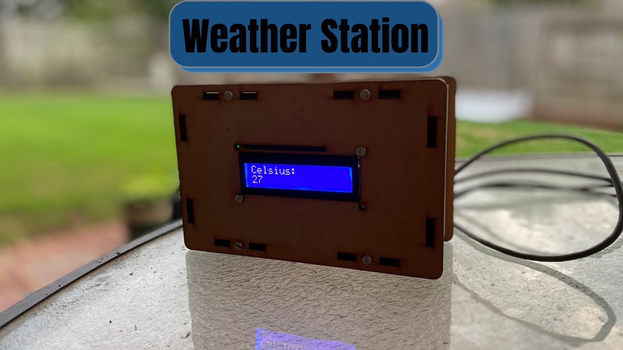Arduino Based Weather Station using Temperature Sensor - YouTube