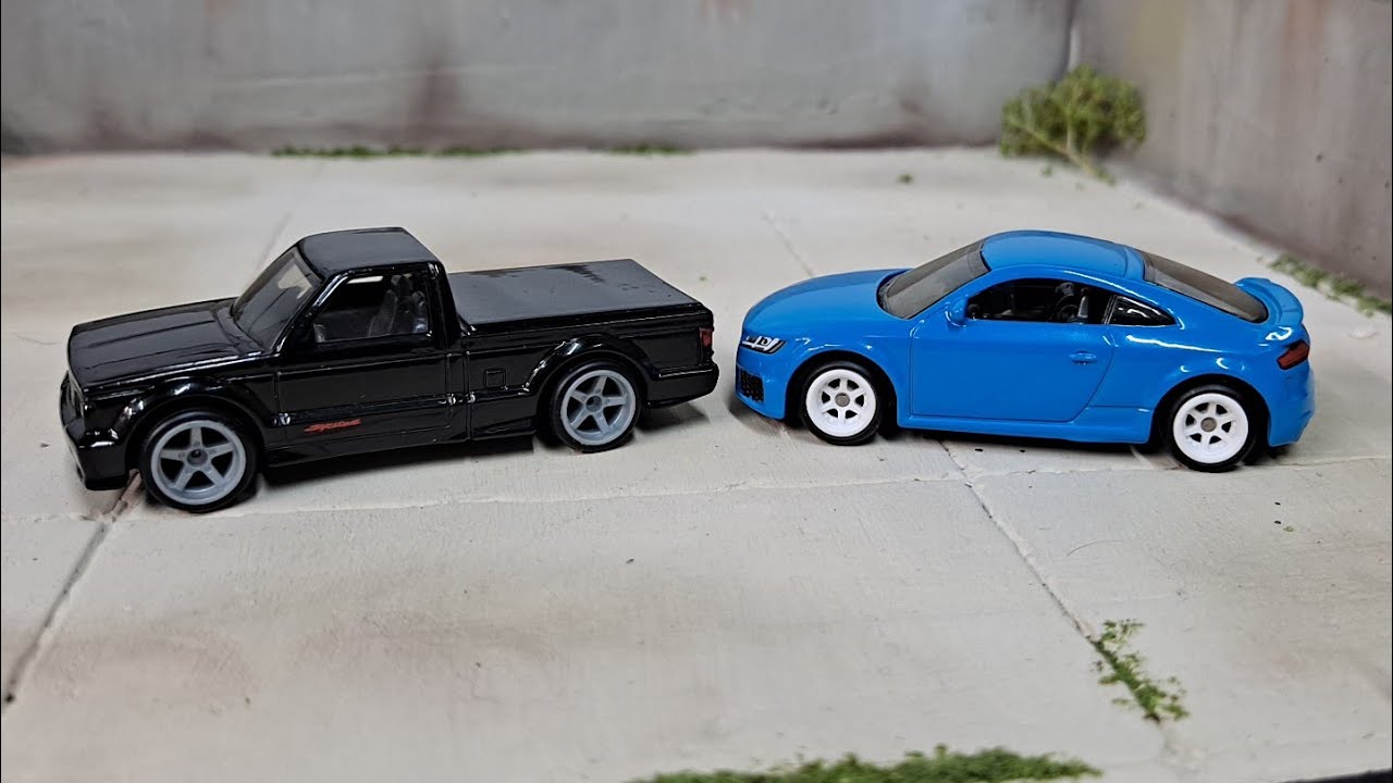 How to do a quick wheel swap on your hotwheels 1/64 diecast car - YouTube