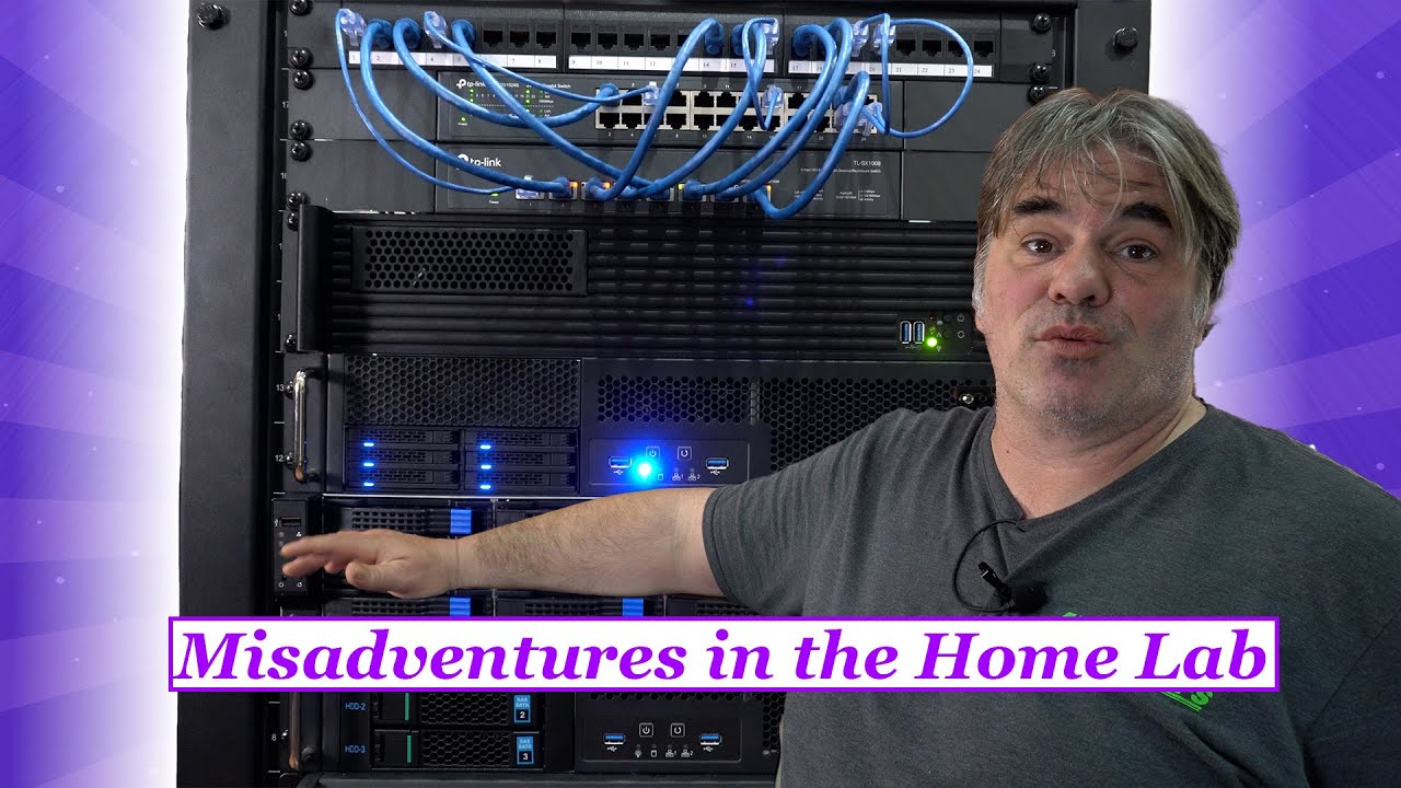 Misadventures in the Home Lab - YouTube
