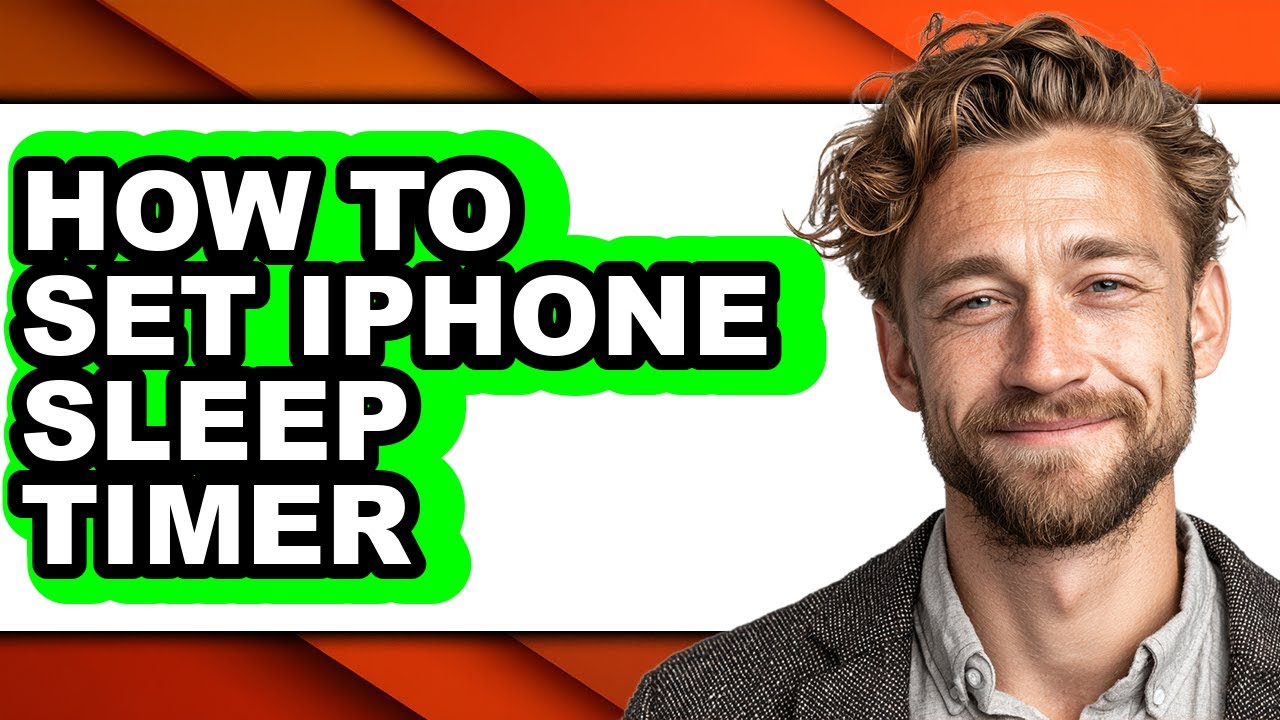 How to Set Iphone Sleep Timer - Step by Step - YouTube