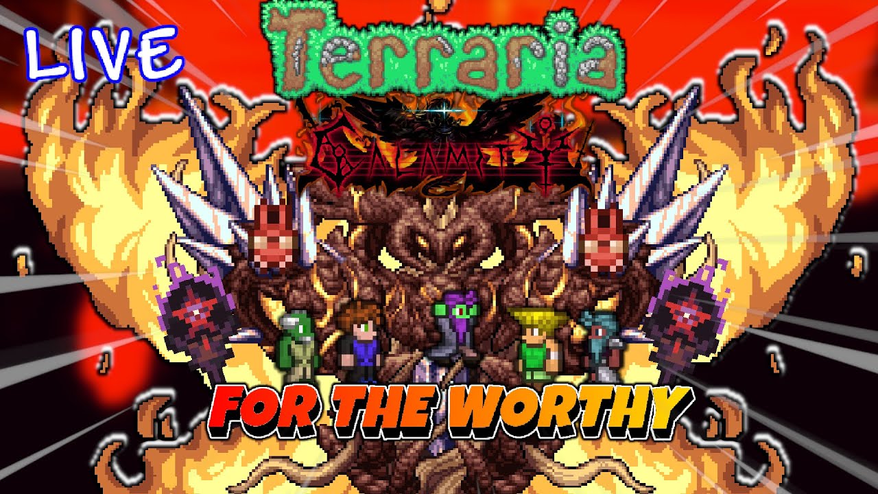Five Idiots VS PROVIDENCE | FTW Master Death Mode | Terraria Calamity ...