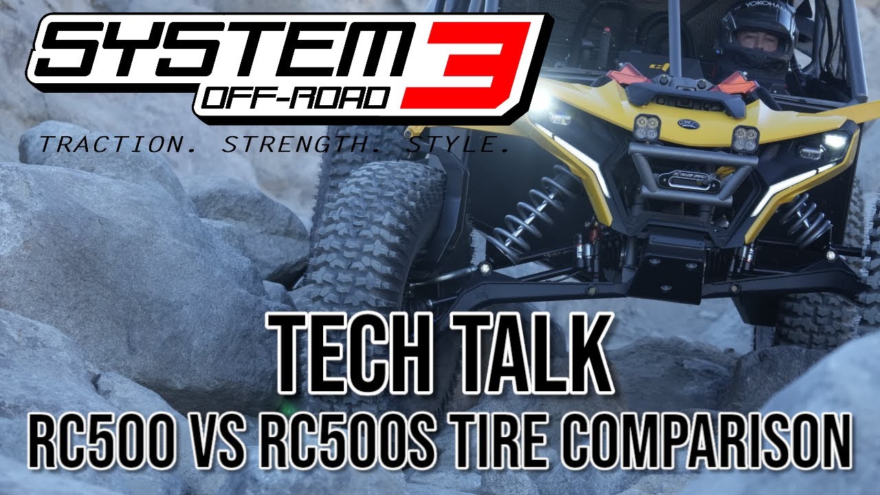 System 3 Offroad Tech Talk - RC500 vs RC500S tire comparison - YouTube
