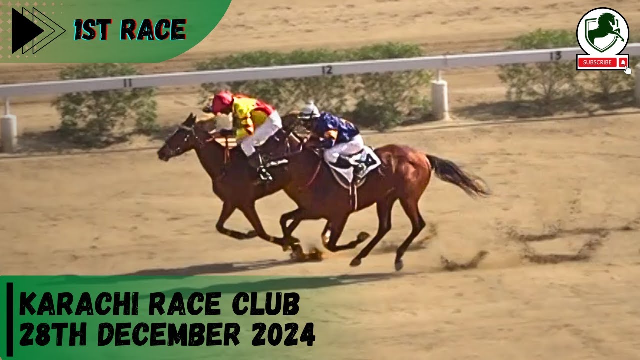 KRC | 1st Race of 28th DECEMBER 2024 | Winner KUWAIT HONEY - YouTube