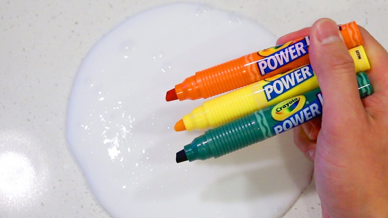 Making Slime with Balloons & Satisfying Slime Coloring with Crayola ...