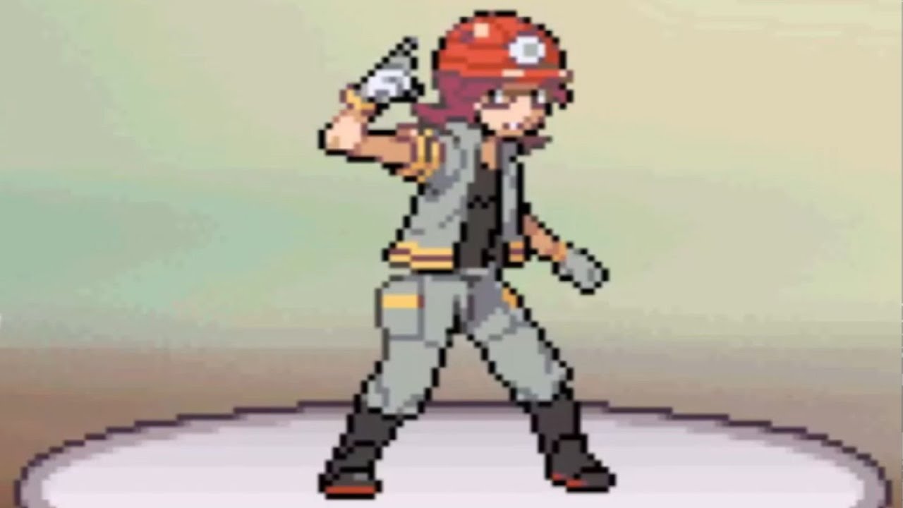 Pokemon Azure Platinum Hard Mode - vs Gym Leader Roark - YouTube