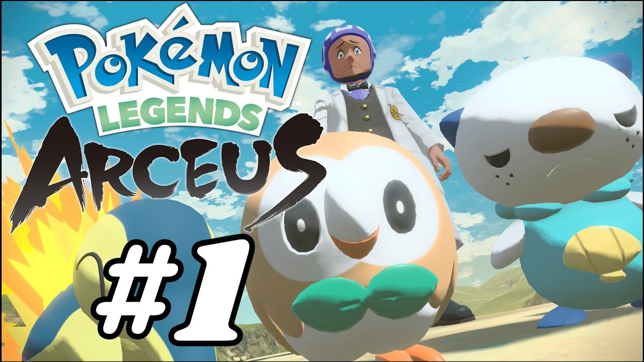 🔥 Pokémon Legends: Arceus Let’s Play – Episode 1 | Choosing Our Starter ...