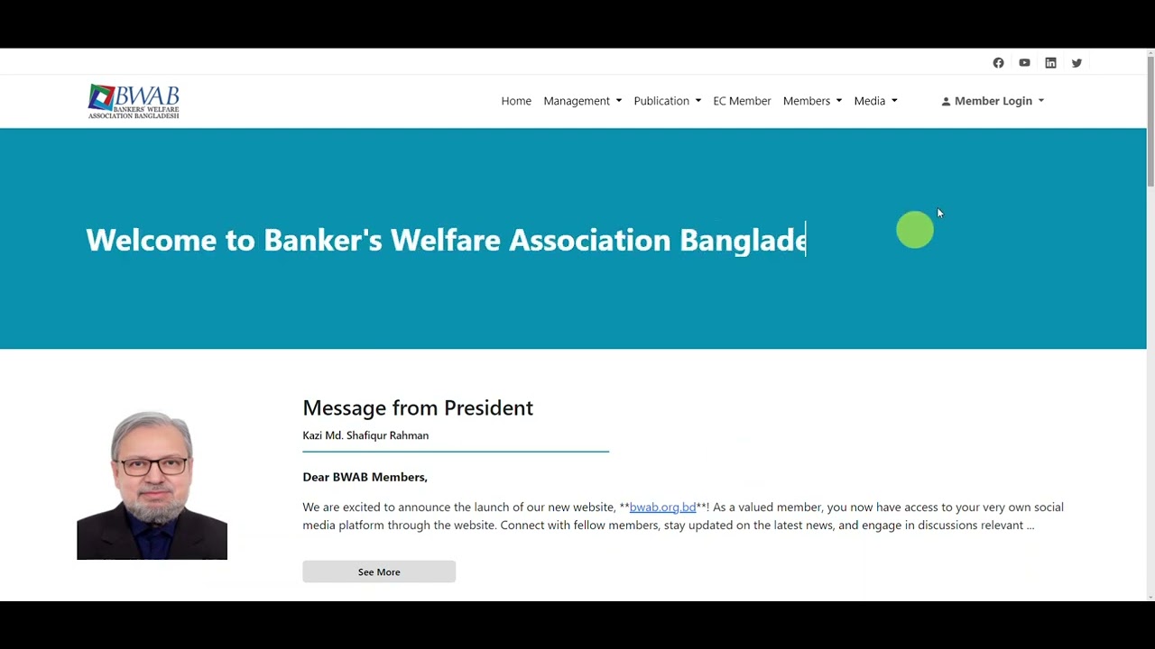 BWAB Member Registration and login process - YouTube