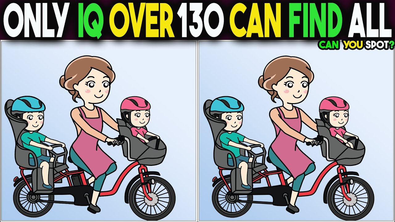 Spot the Difference | Crystal Clear or Fuzzy Sight? 【Find The ...
