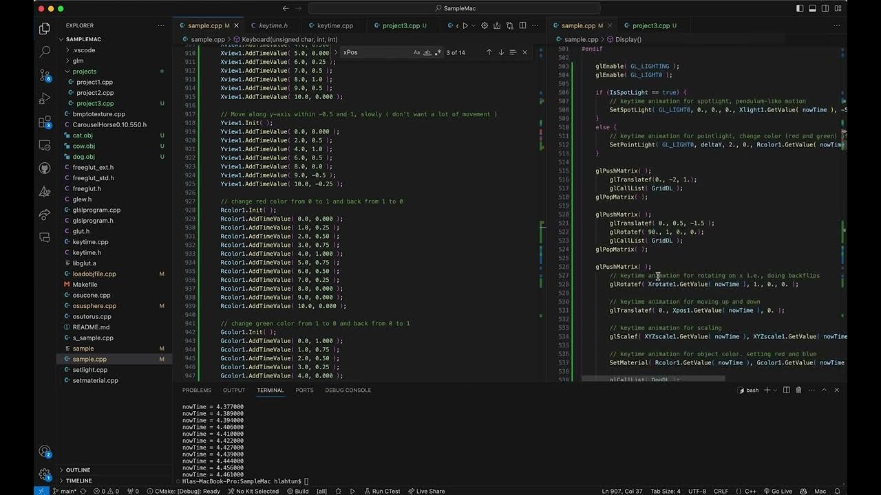 Keytime Animation in OpenGL | CS 450/550 (Intro to Computer Graphics ...