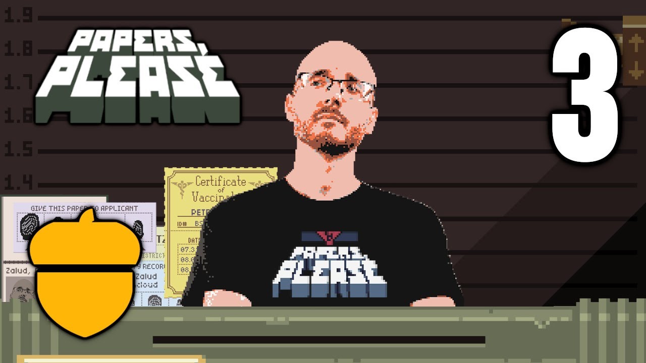 Kéž bych byl jako Jorji Costava - Papers, Please | #3 | 6.5.2021 - YouTube