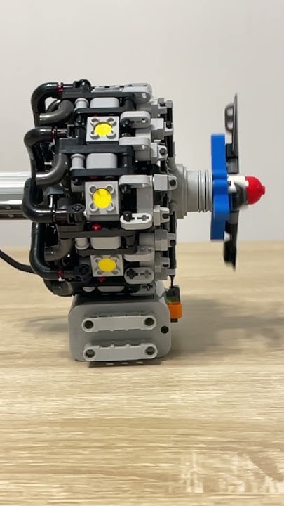 LEGO Technic Radial Engine - YouTube