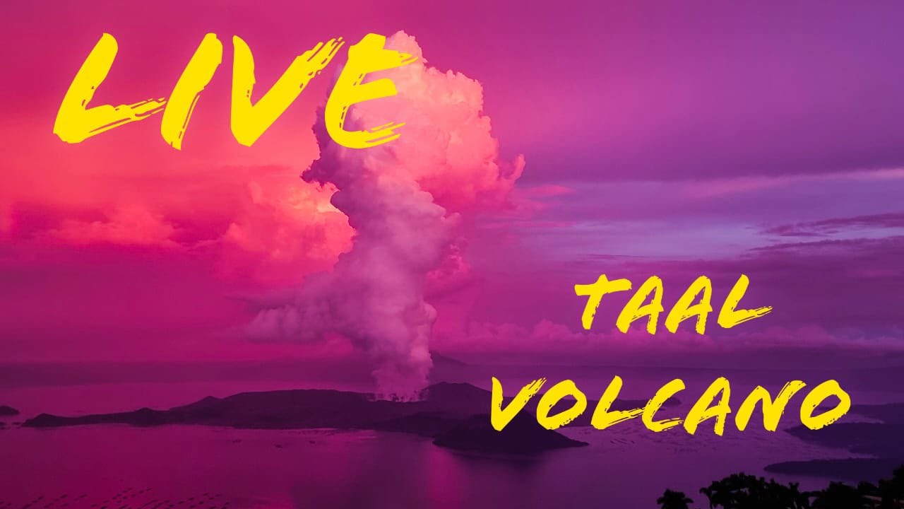 #taalvolcano Taal Volcano LIVE , taal volcano update today , Bulkang ...