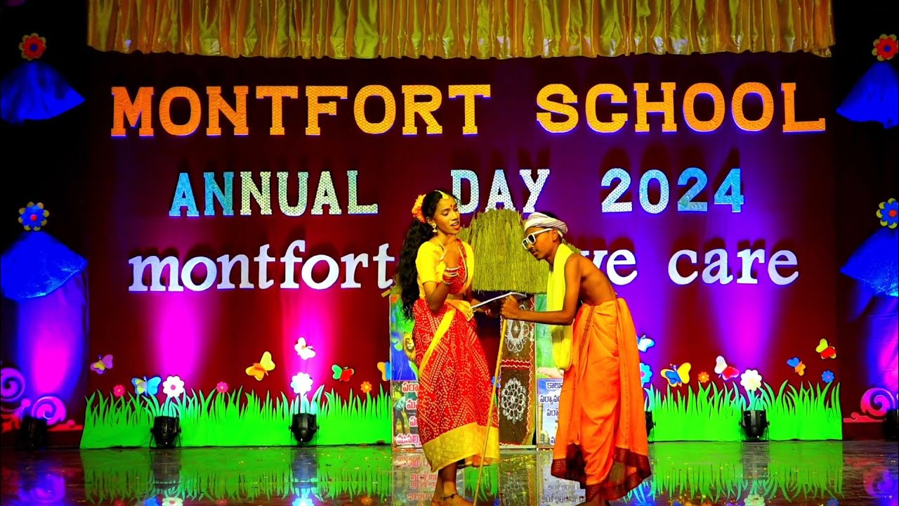 ️ Annual day celebration. Montfort school Mattampally#video#viralvideo ...