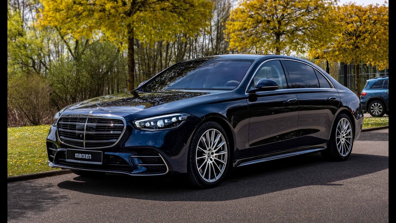 Mercedes-Benz S350d Sklasse 4K HD carvideo footage drone Drohne DJI ...