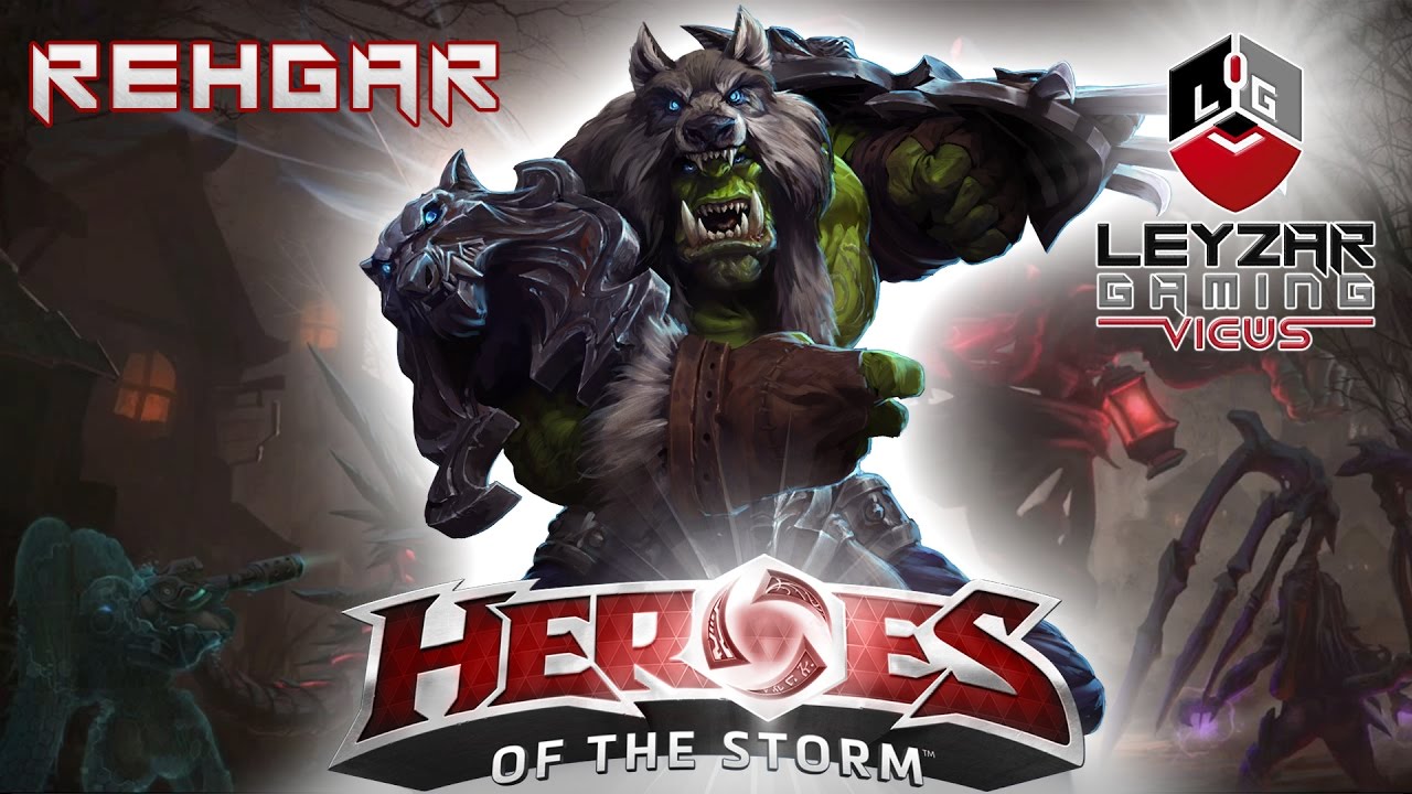 Heroes of the Storm (Gameplay) - Rehgar on Haunted Mines (HotS ...