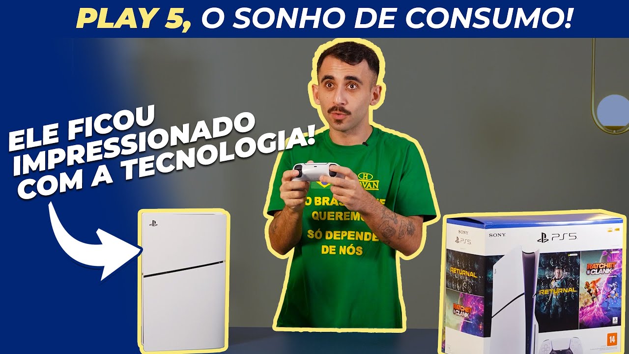 CONHECENDO TUDO SOBRE O PLAYSTATION 5! - YouTube