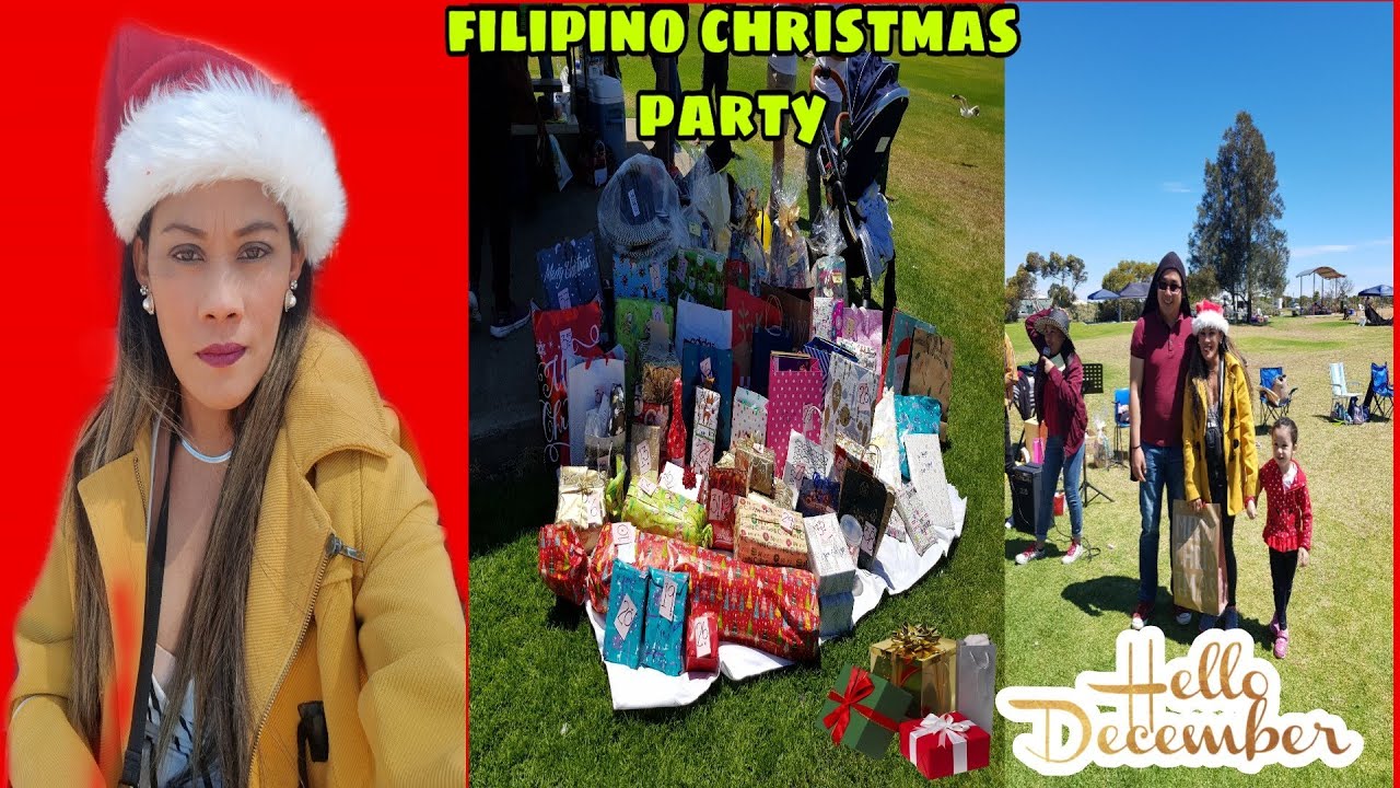 Filipino christmas party sa australia - YouTube